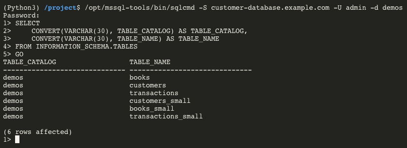 Microsoft SQL Server — Faculty platform documentation